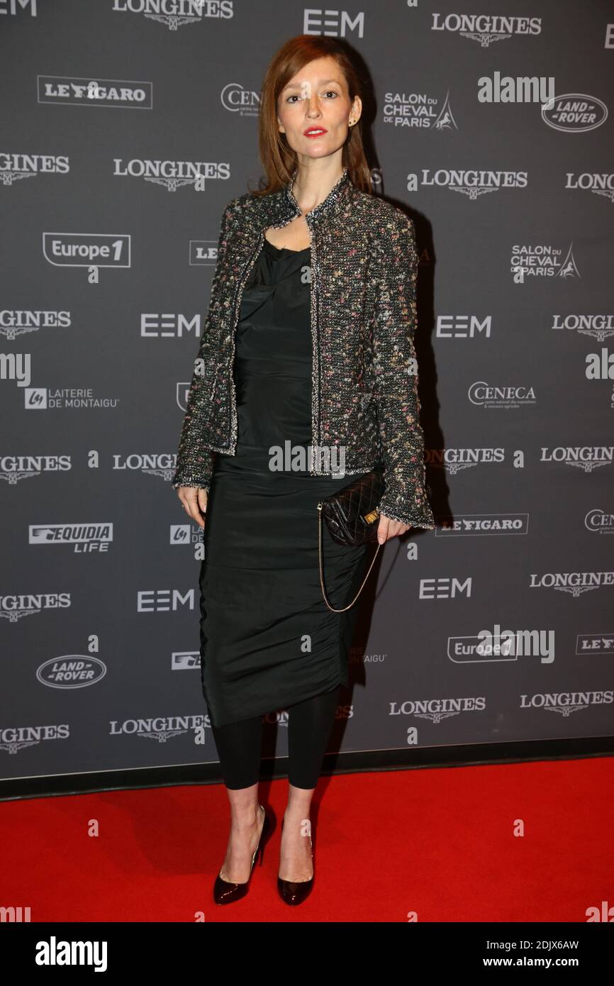 Audrey Marnay attending the Longines Masters of Paris at the Parc des ...