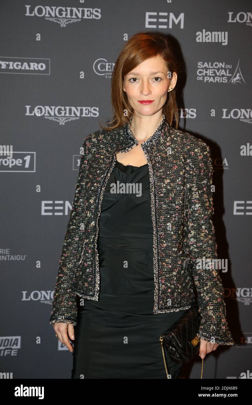 Audrey Marnay attending the Longines Masters of Paris at the Parc des ...