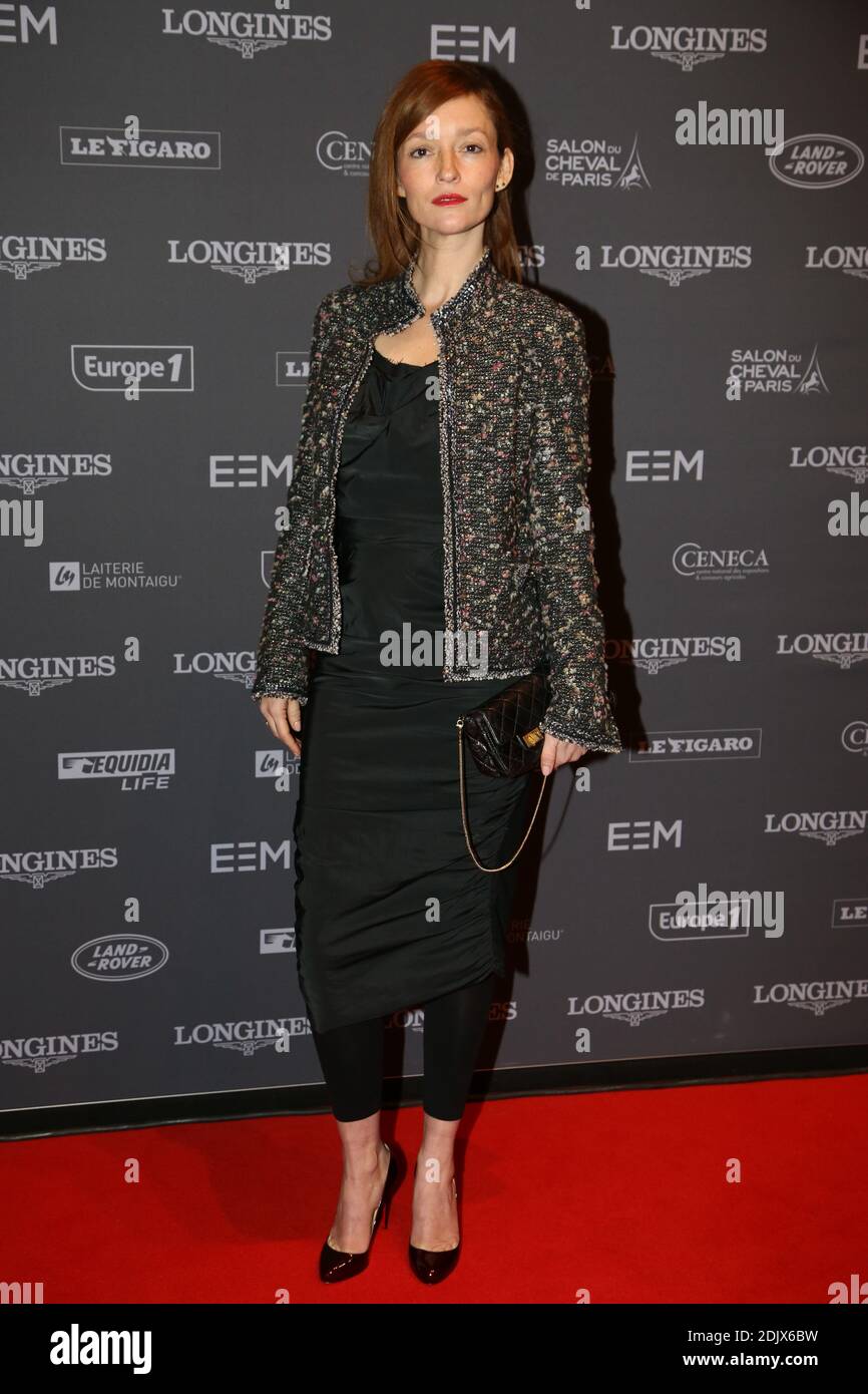 Audrey Marnay attending the Longines Masters of Paris at the Parc des ...