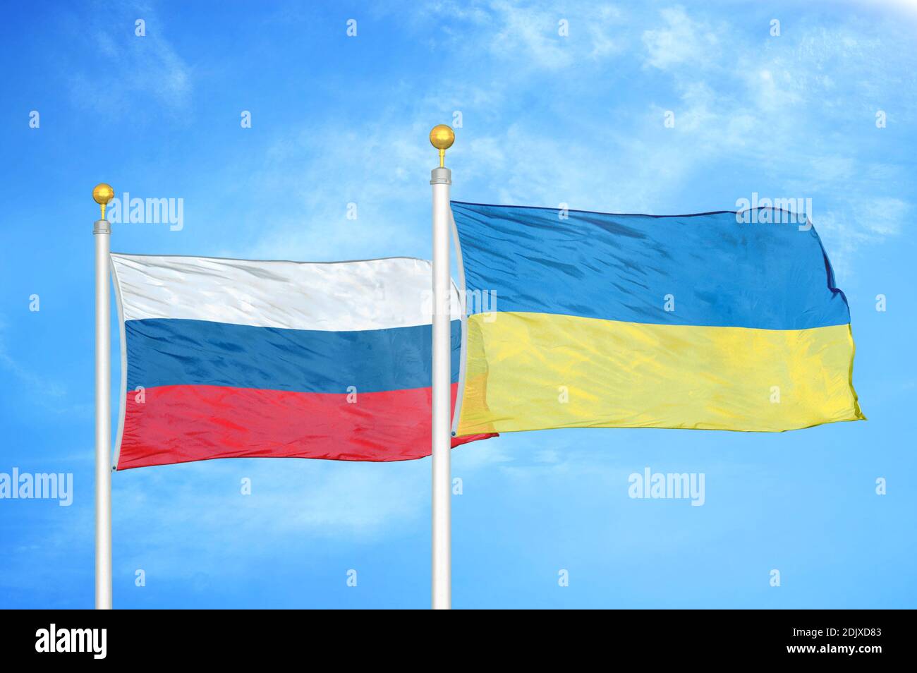Ukraine russia flag hi-res stock photography and images - Alamy