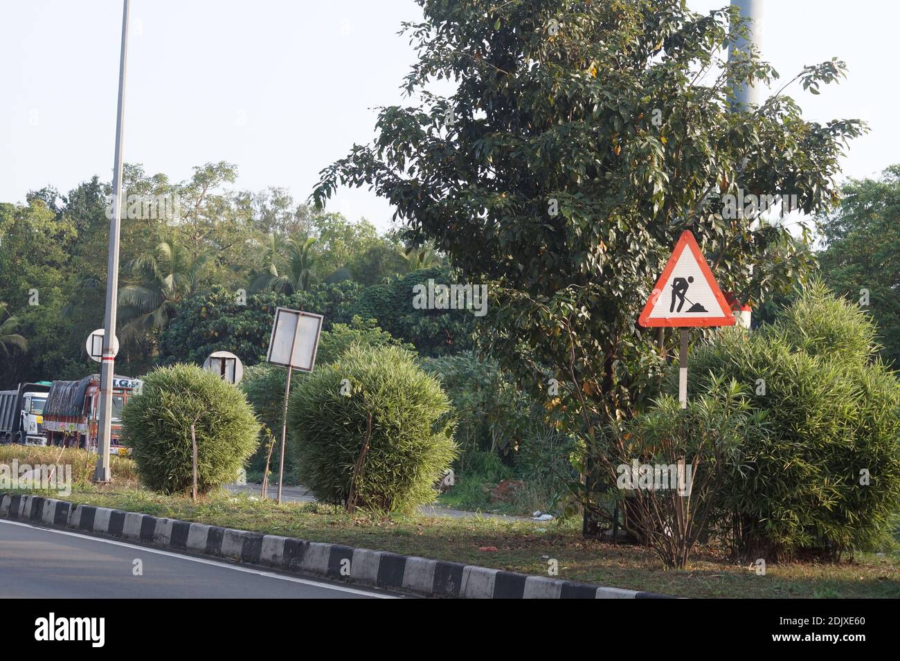 Warning board india hi-res stock photography and images - Alamy