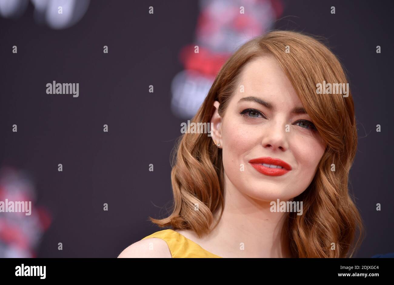 Emma Stone Hand And Footprint Ceremony at TCL Chinese Theatre IMAX on ...