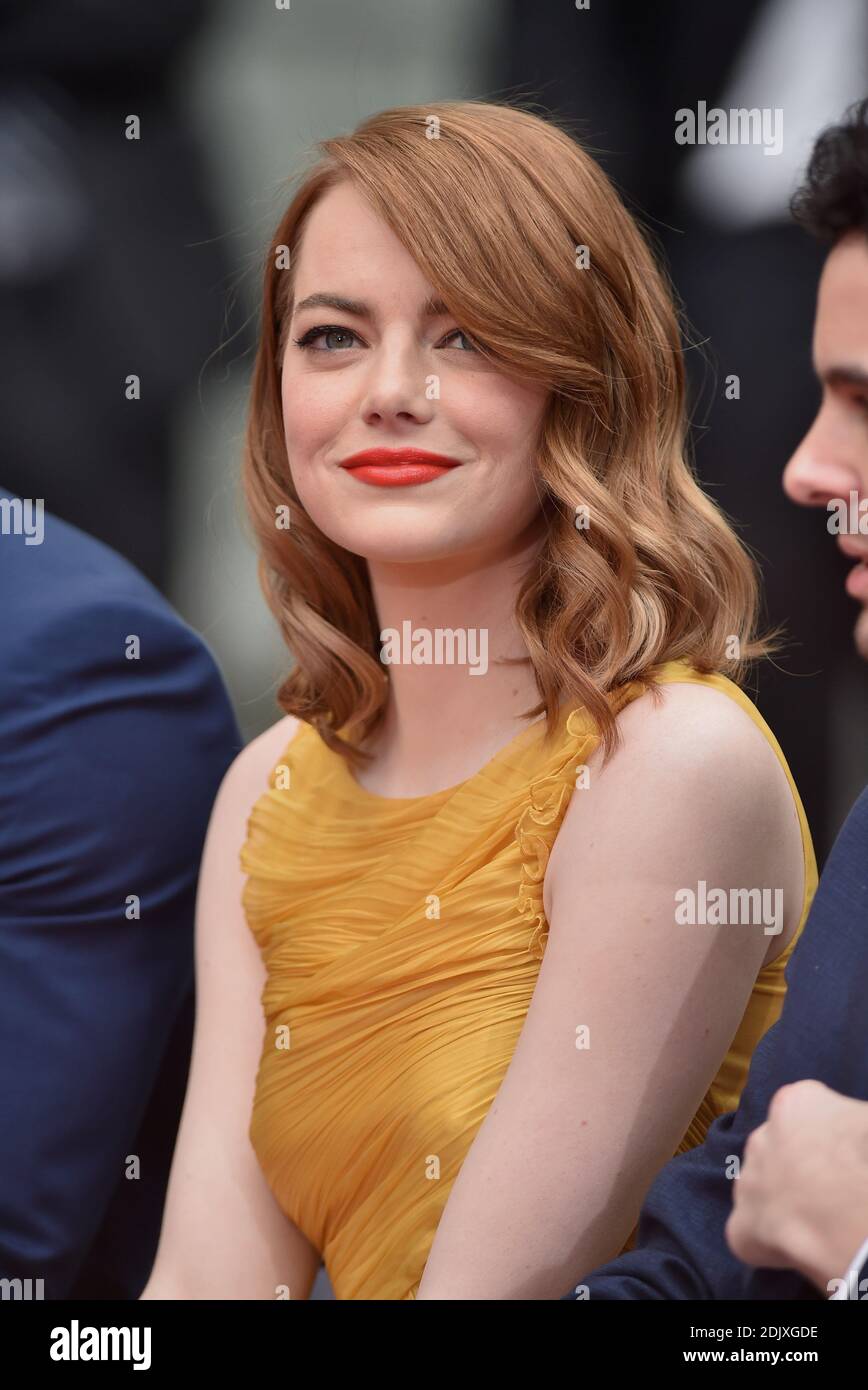 Emma Stone Hand And Footprint Ceremony at TCL Chinese Theatre IMAX on ...