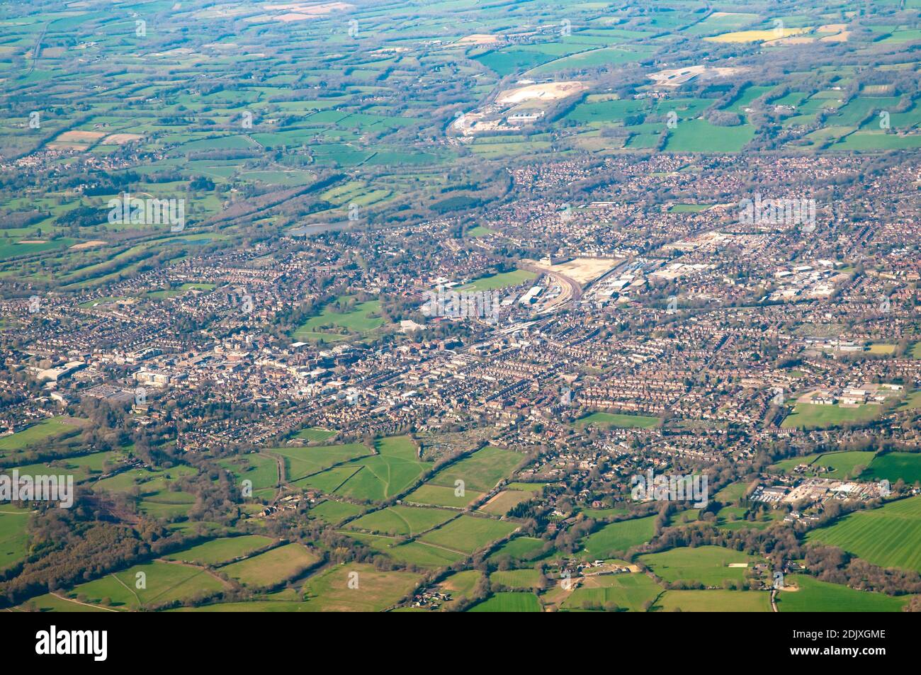 Horsham aerial hi-res stock photography and images - Alamy