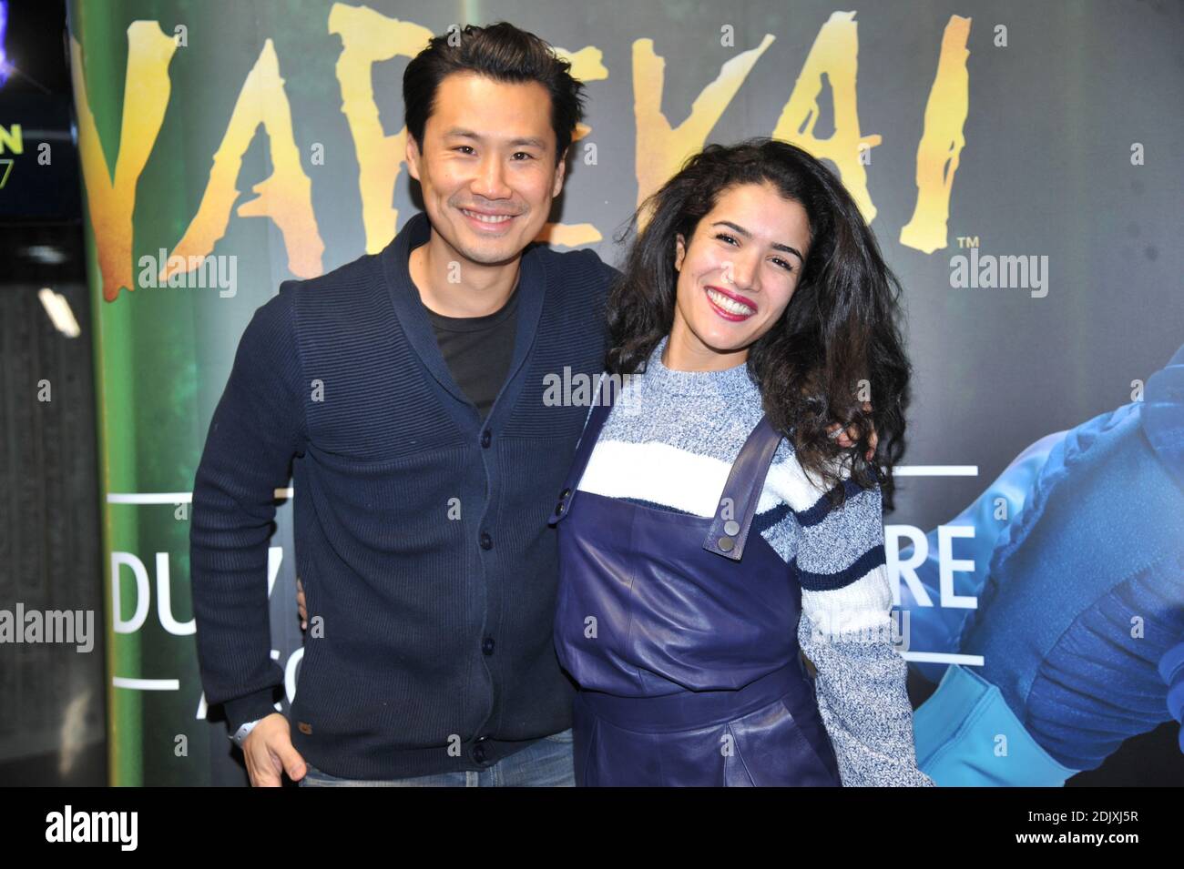 Frederic Chau and Sabrina Ouazani attending the Varekai of Cirque du ...