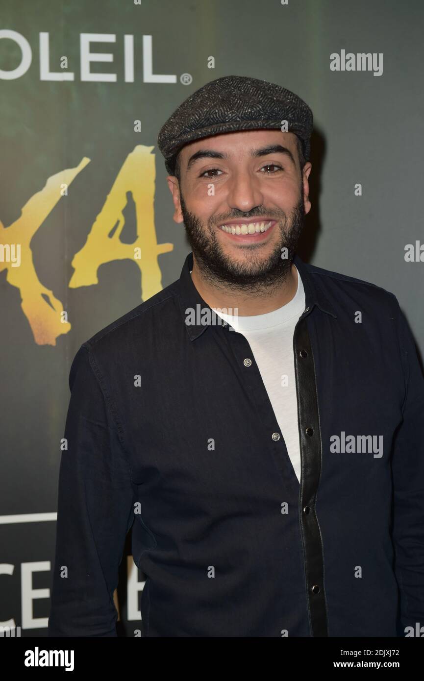 Kamel Le Magicien attending the Varekai of Cirque du Soleil photocall ...