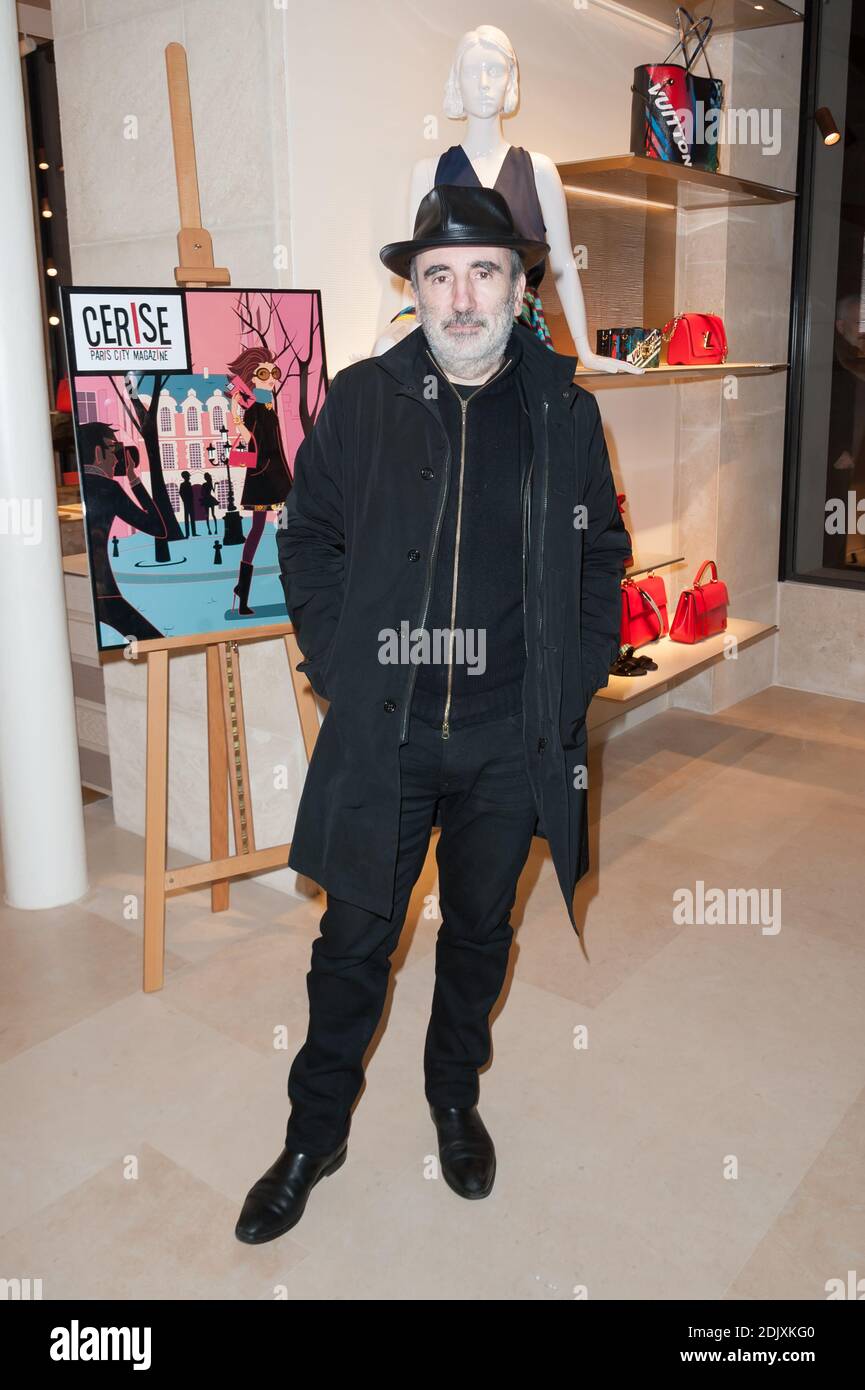Philippe Harel attending the party for the new germanopratin magazine ...