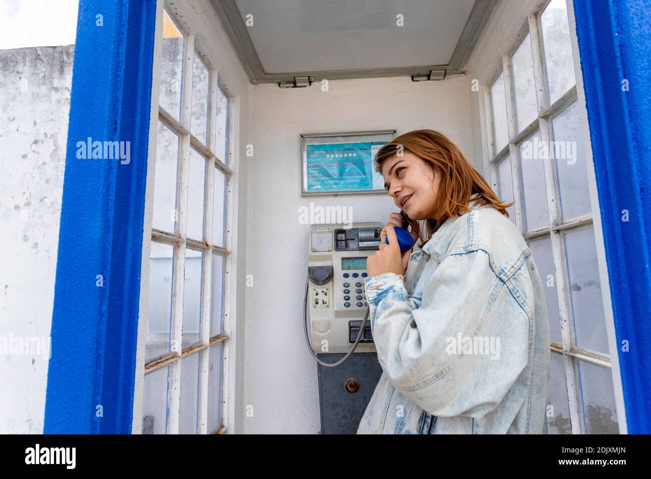 Portable phone booth hi-res stock photography and images - Alamy