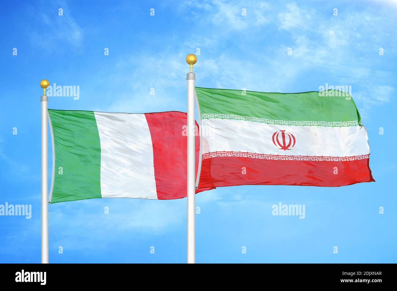 Iran italy flag hi-res stock photography and images - Alamy