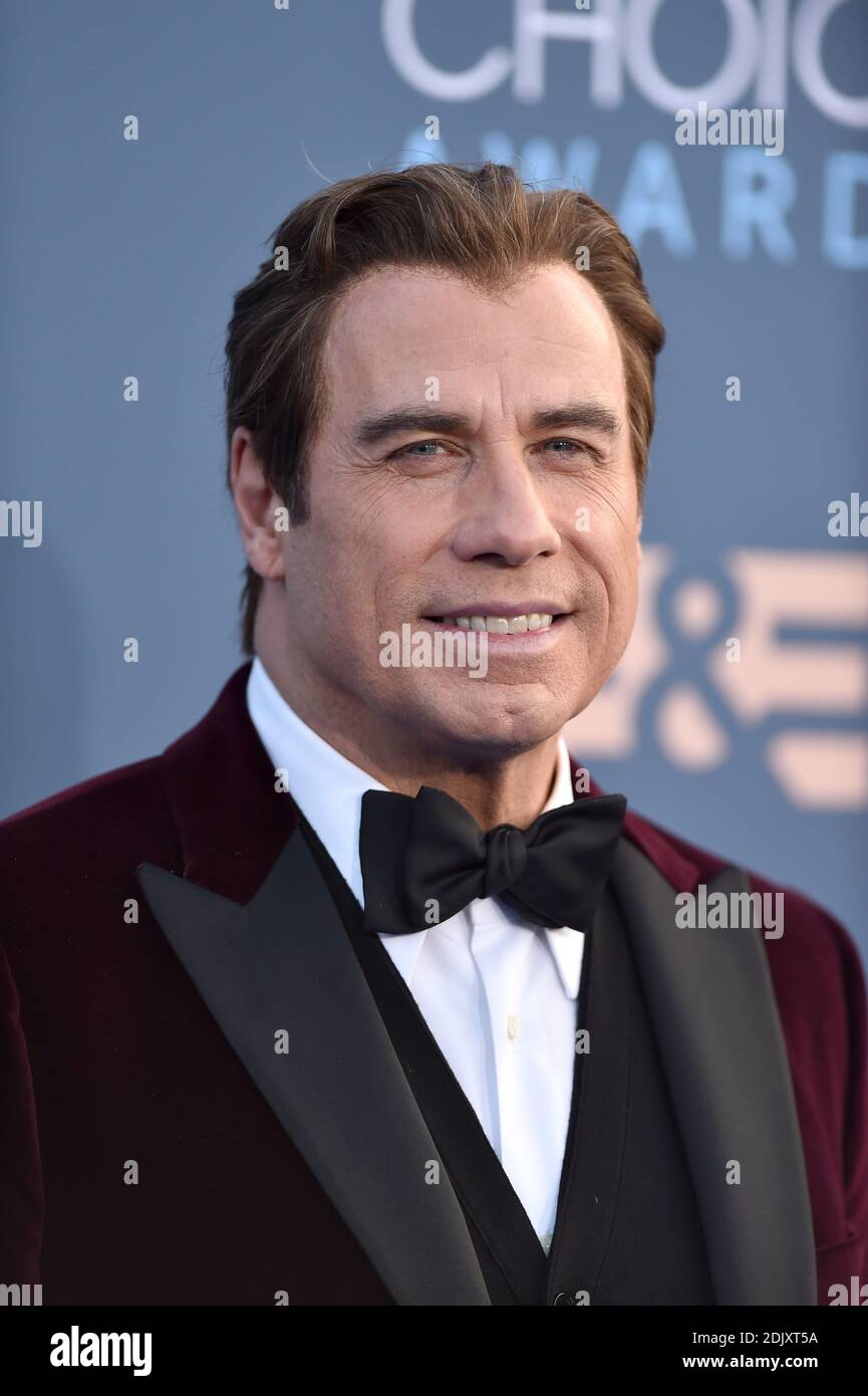 John Travolta attends the 22nd Annual Critics' Choice Awards at Barker ...