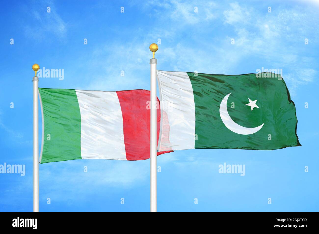 Pakistan italy flag hi-res stock photography and images - Alamy