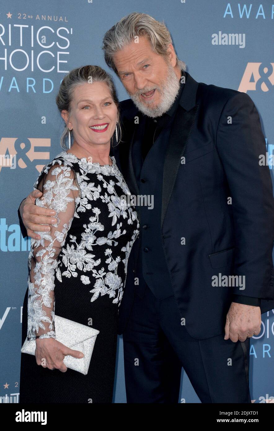 Jeff Bridges and Susan Geston attend the 22nd Annual Critics' Choice ...