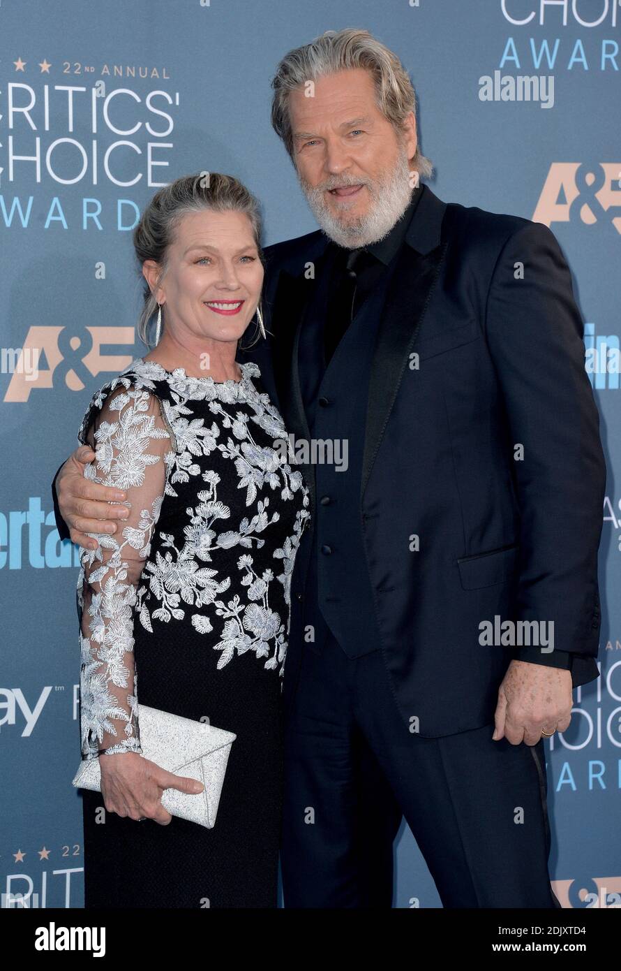Jeff Bridges and Susan Geston attend the 22nd Annual Critics' Choice ...