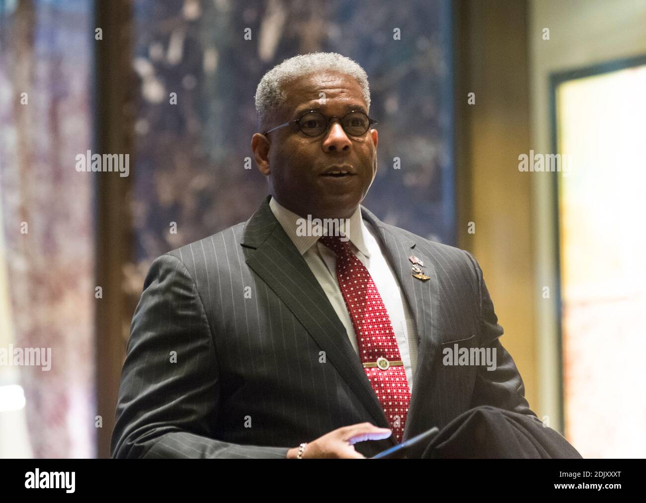 Former Florida Congressman and Retired Lt. Colonel Allen West is seen ...