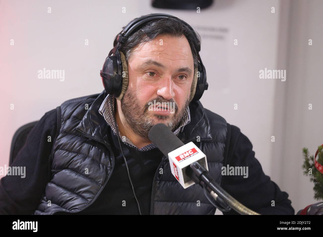 Exclusive - Yves Camdeborde at the 'Moscato Show' sport talk show on ...