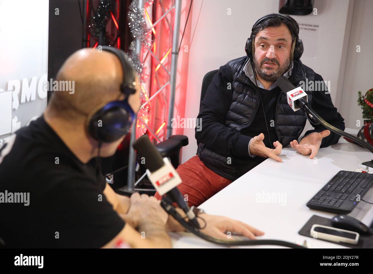 Exclusive - Yves Camdeborde at the 'Moscato Show' sport talk show on ...