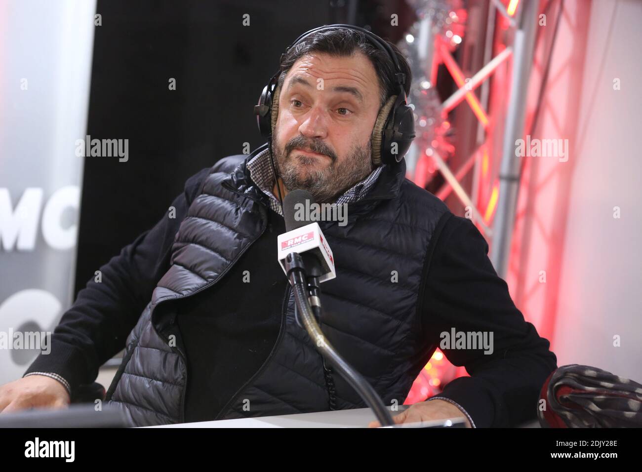 Exclusive - Yves Camdeborde at the 'Moscato Show' sport talk show on ...