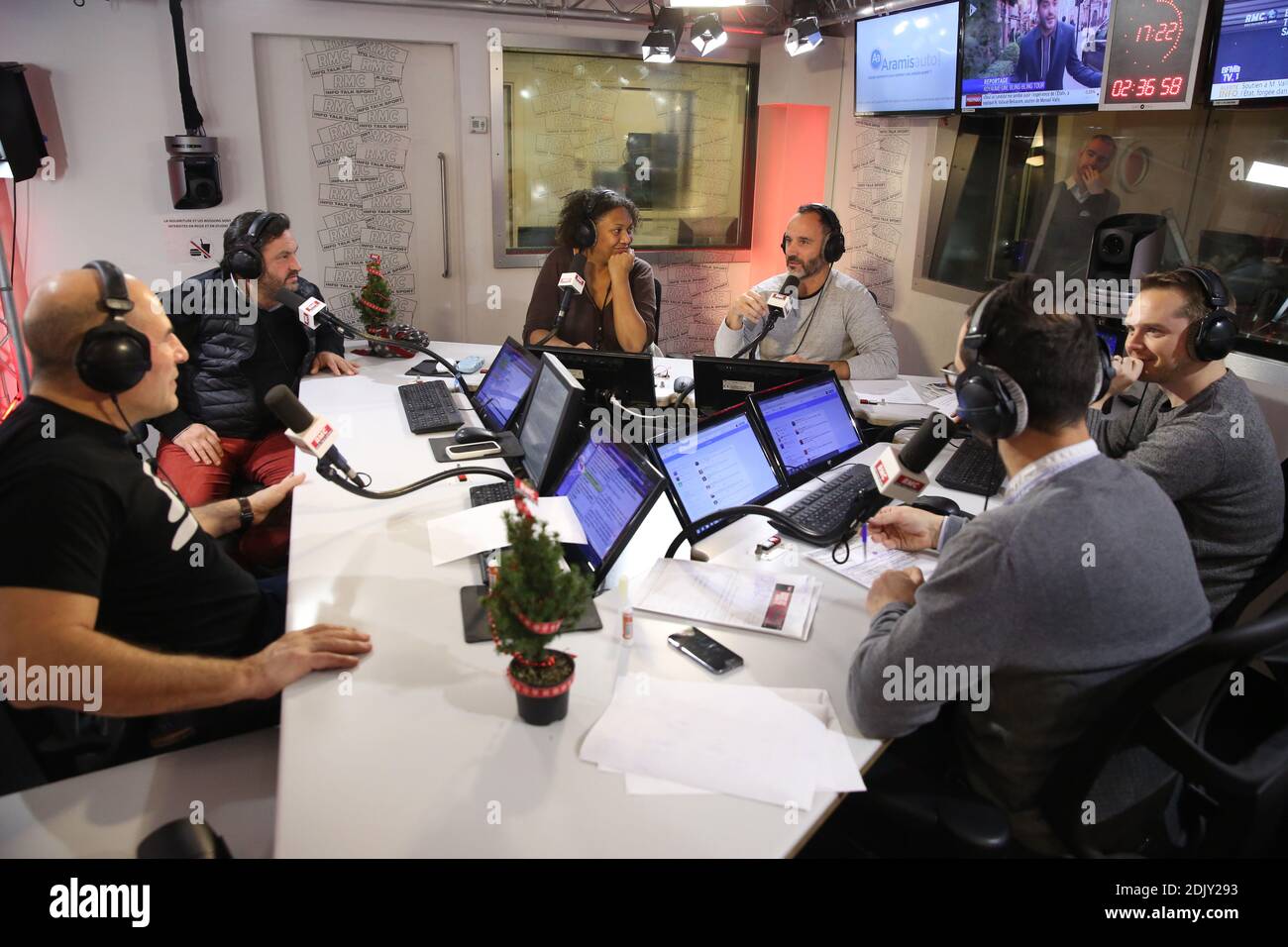 Exclusive - Yves Camdeborde at the 'Moscato Show' sport talk show on ...