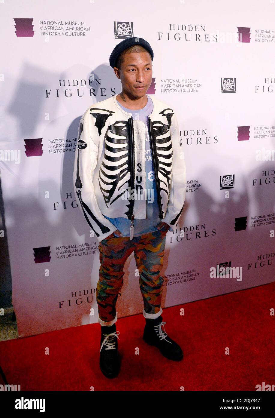 Pharrell Williams attends a special screening of the movie Hidden ...