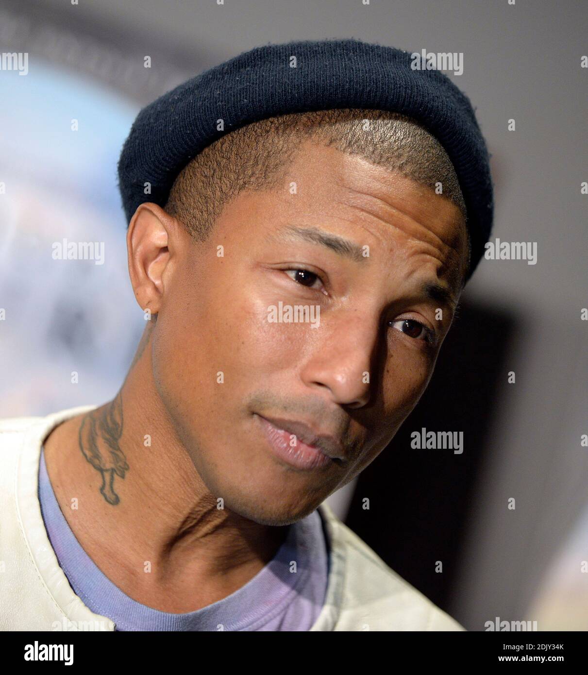 Pharrell Williams attends a special screening of the movie Hidden ...