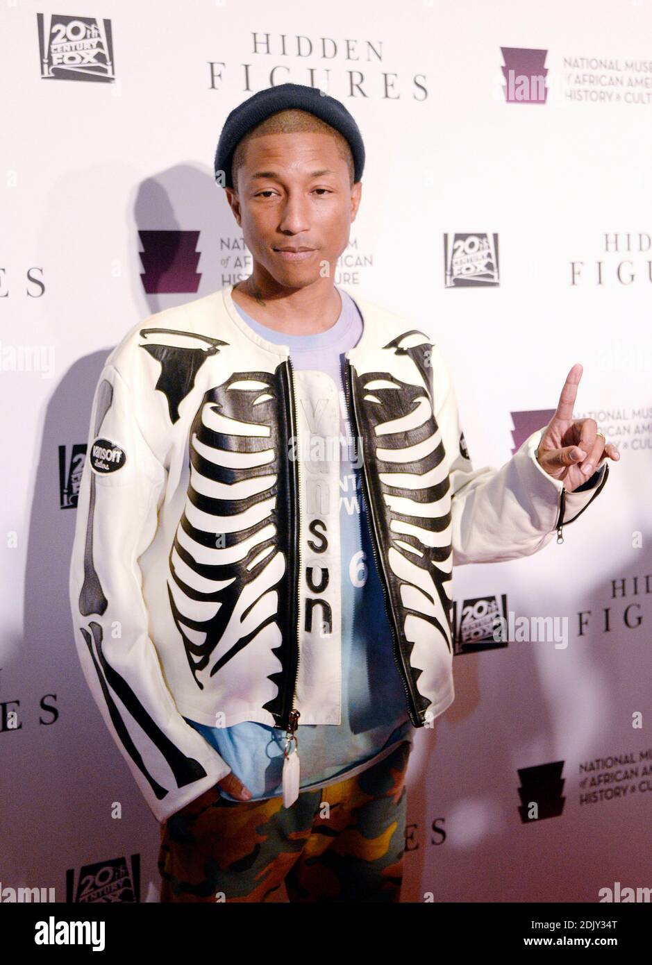 Pharrell Williams attends a special screening of the movie Hidden ...