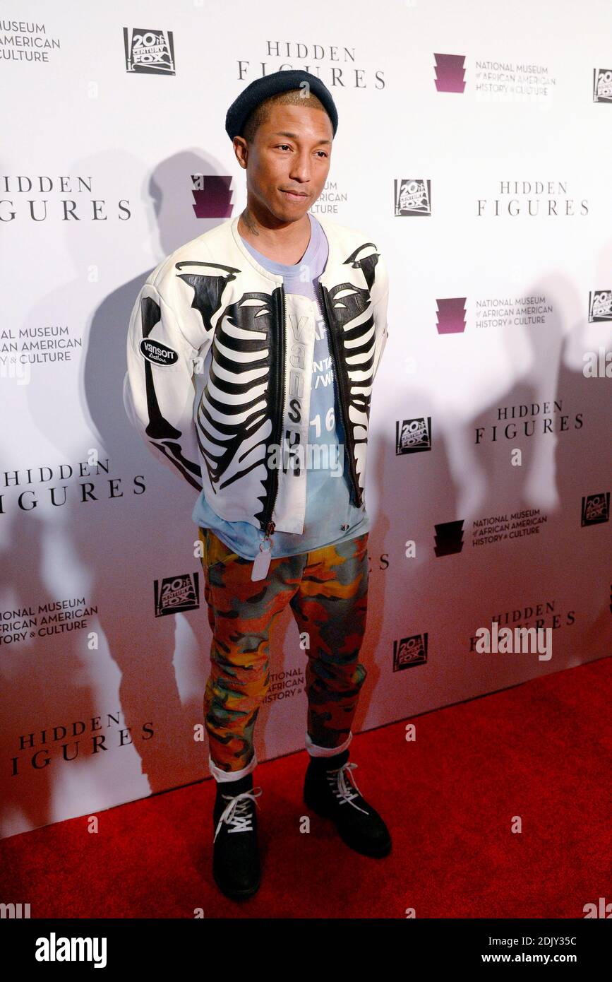 Pharrell Williams attends a special screening of the movie Hidden ...