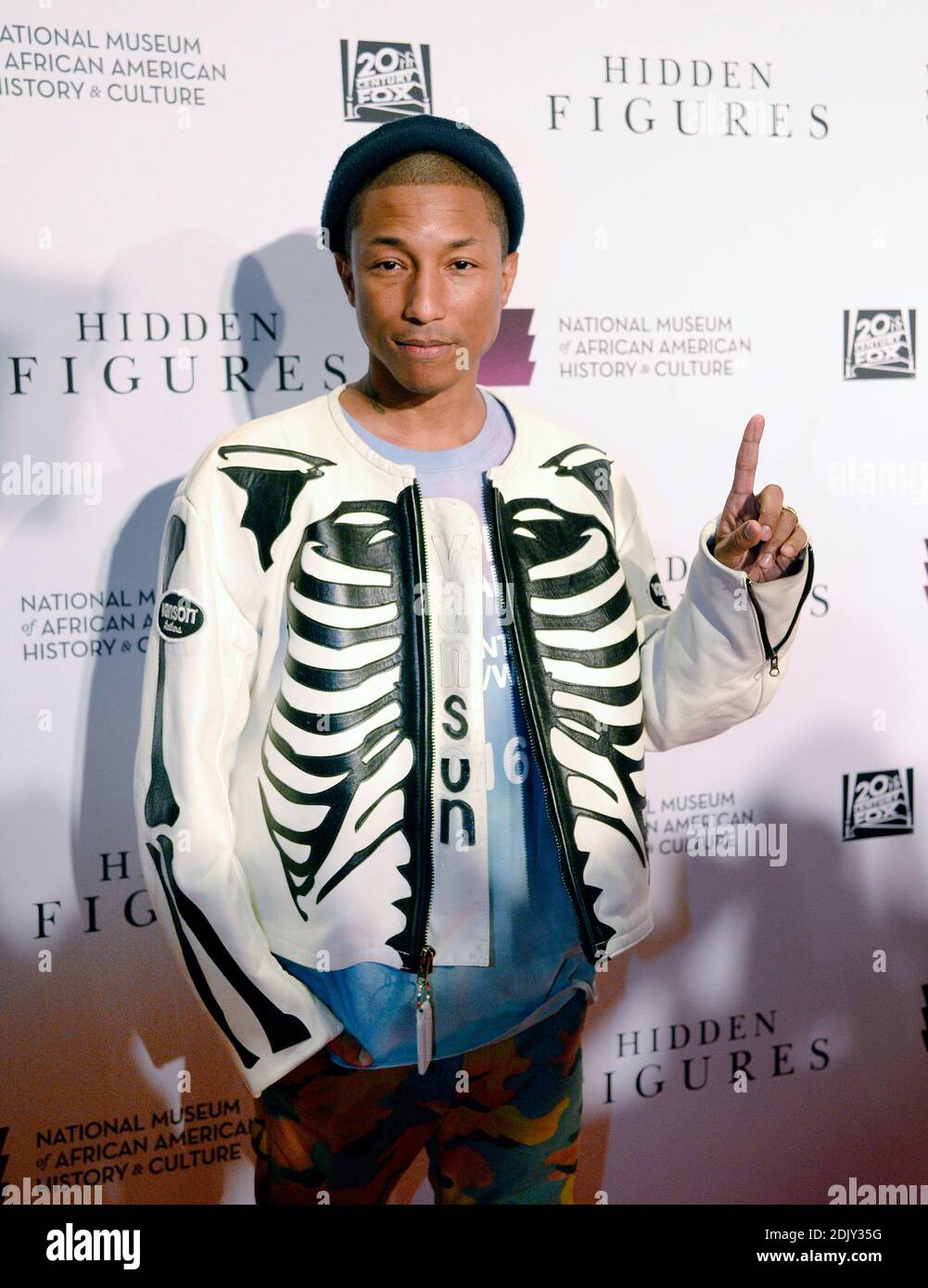 Pharrell Williams attends a special screening of the movie Hidden ...