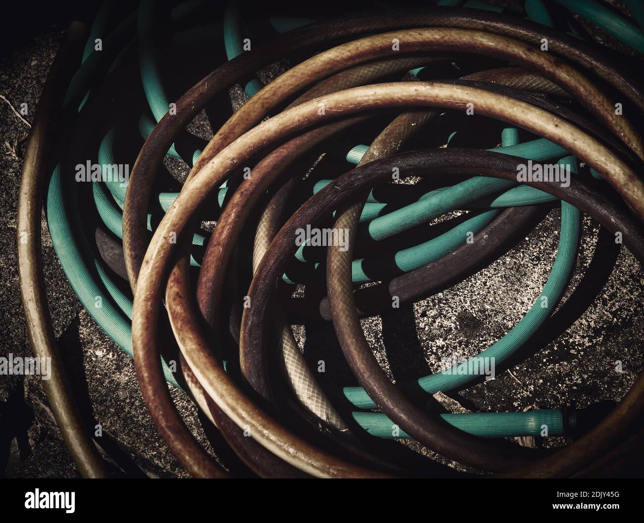 Hose Tangled High Resolution Stock Photography and Images - Alamy