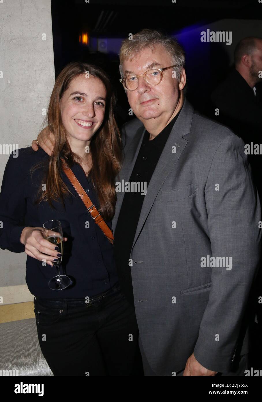 Fanny Sidney et Dominique Besnehard a l'after party de la Saison 2 de ...