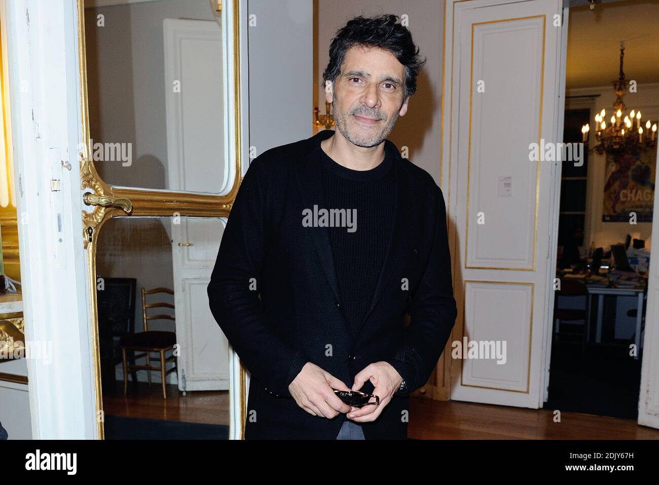 Pascal Elbe attending the ceremony for the Jean-Pierre Bloch Award ...