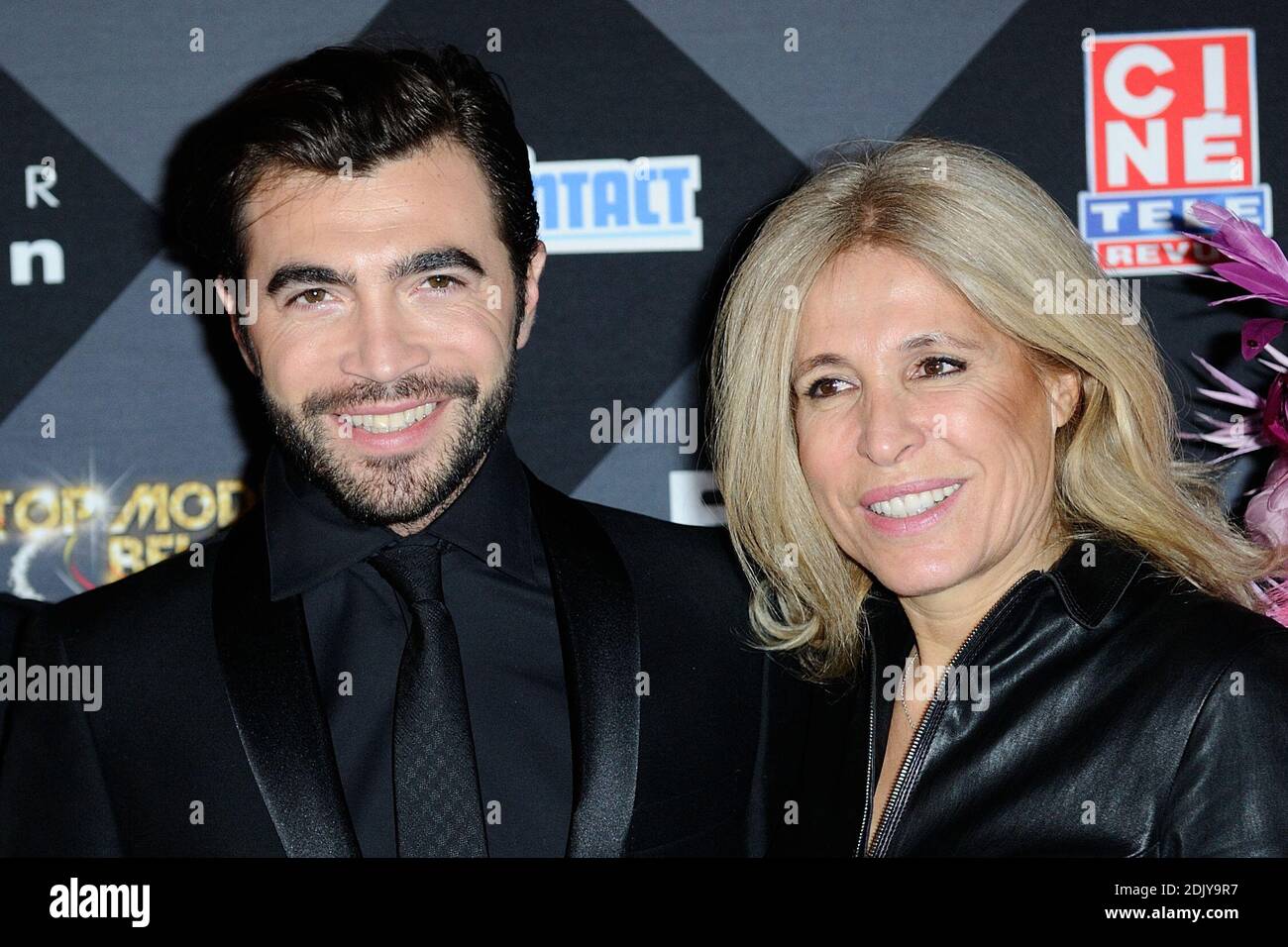 Gian Marco Tavani and Marie Meininger attending the Top Model Belgium ...