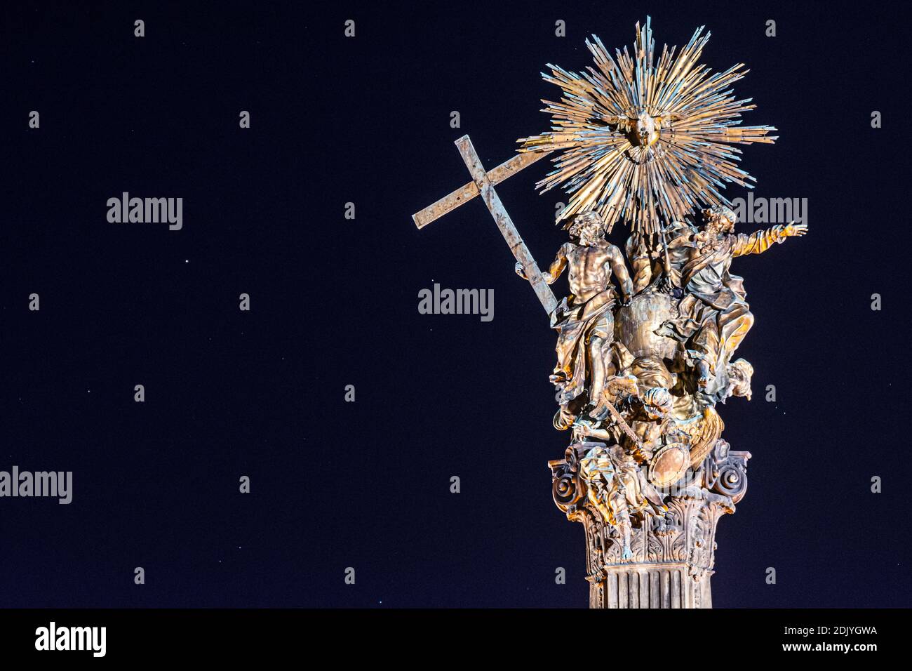 Holy Trinity Column In Olomoucky High Resolution Stock Photography and ...