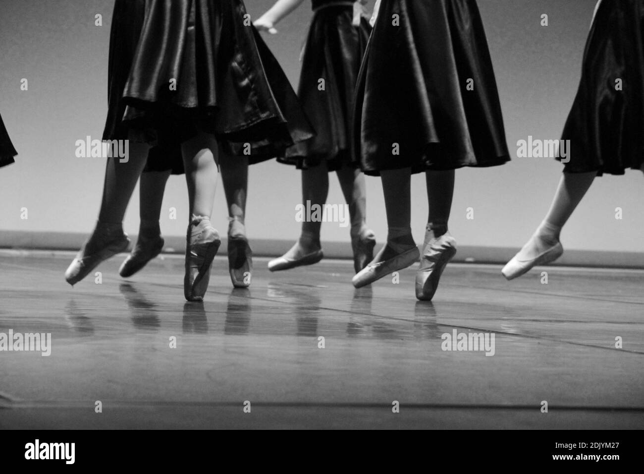 Low Section Of Ballet Dancing On Floor Stock Photo - Alamy