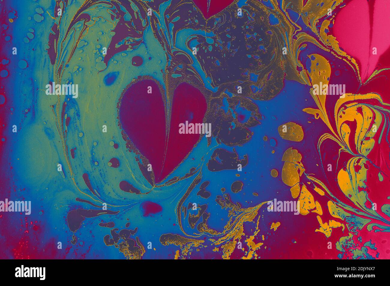 Fluid art marbling paint textured background. Unique art illustration ...