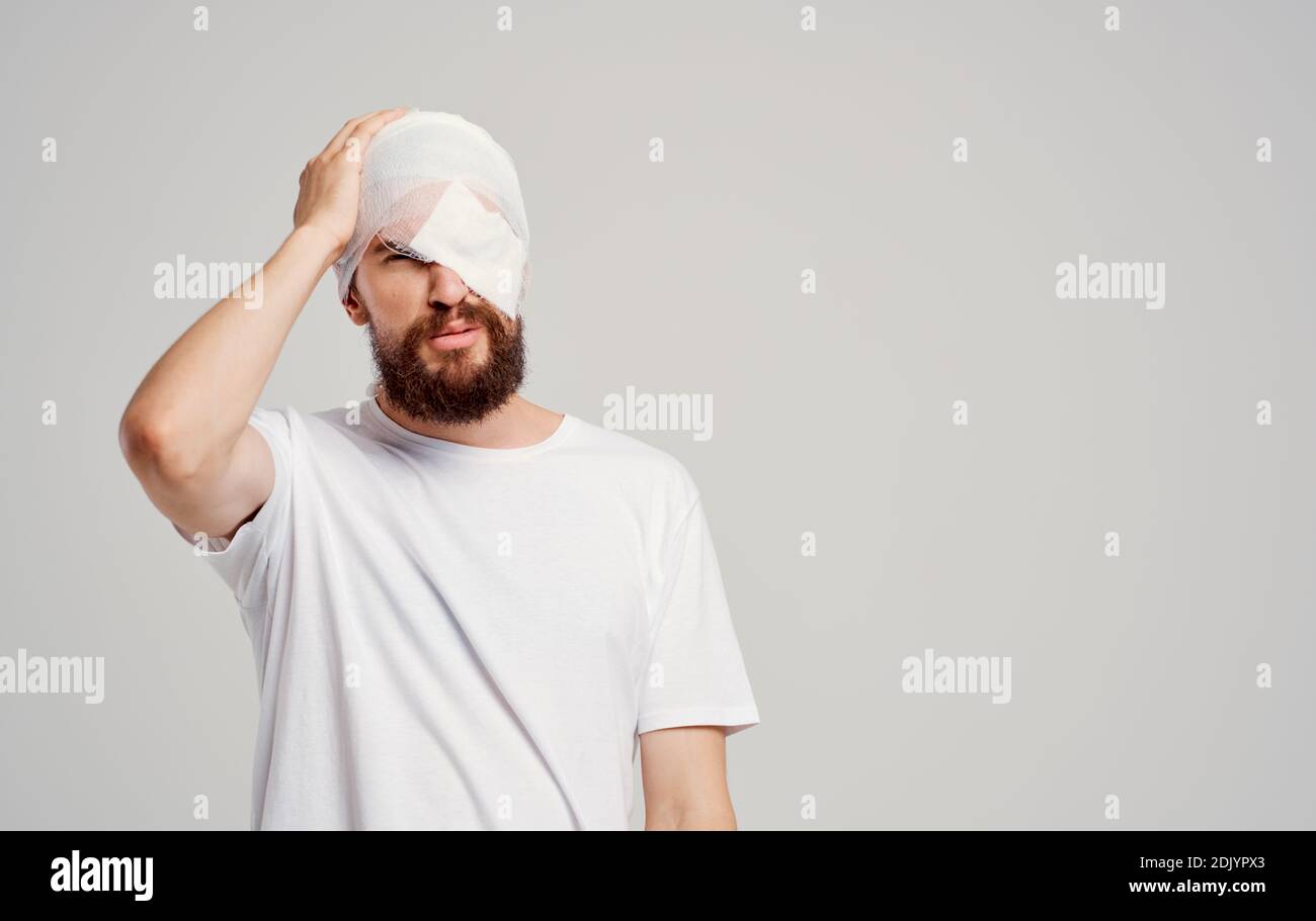 Bandaged Eye High Resolution Stock Photography and Images - Alamy
