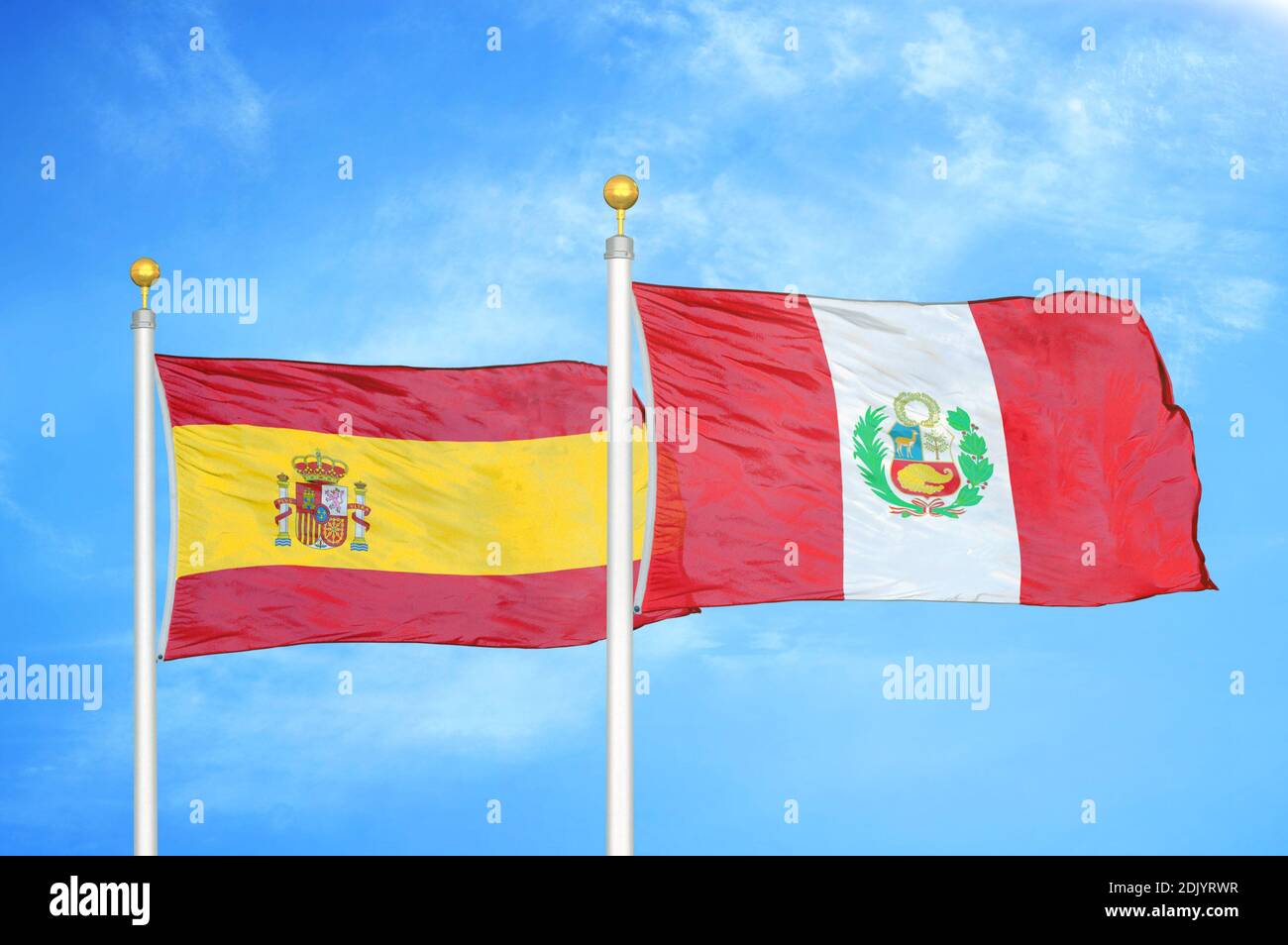 Peru independence spain hi-res stock photography and images - Alamy