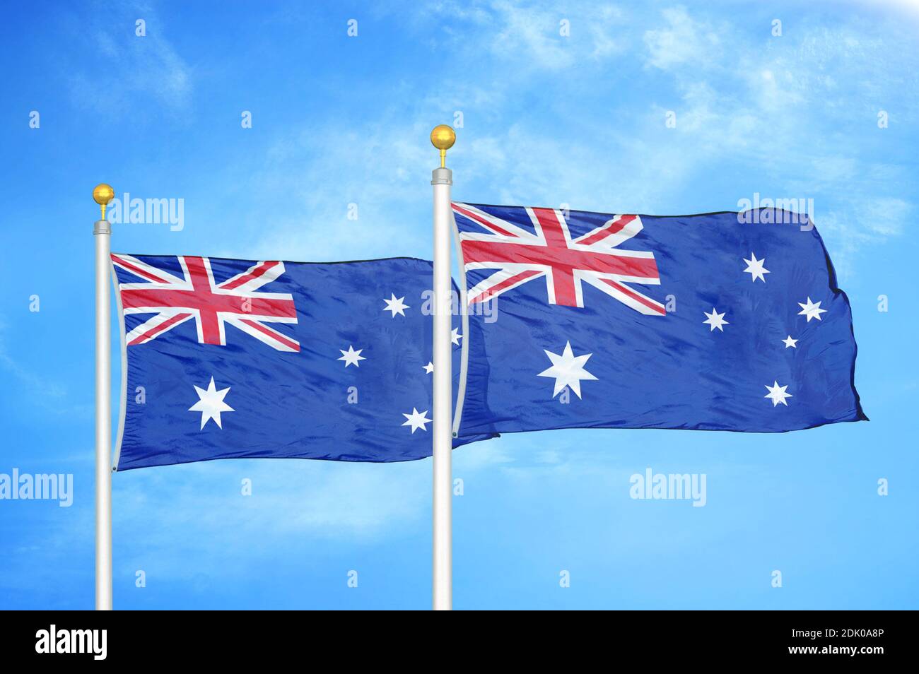 Australian state flags hi-res stock photography and images - Alamy