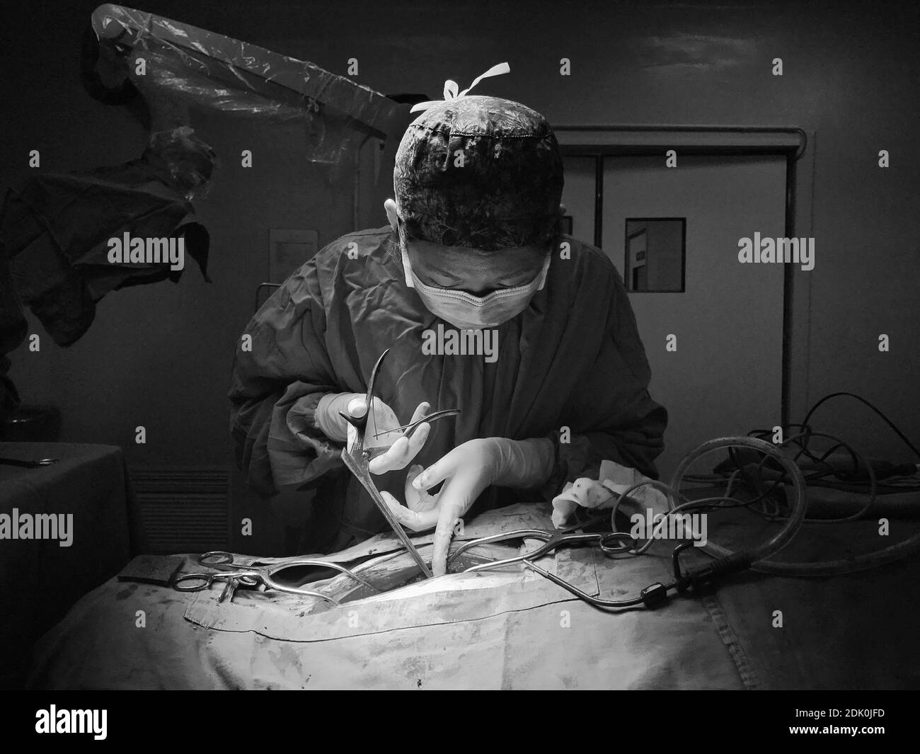 Real surgery Black and White Stock Photos & Images - Alamy