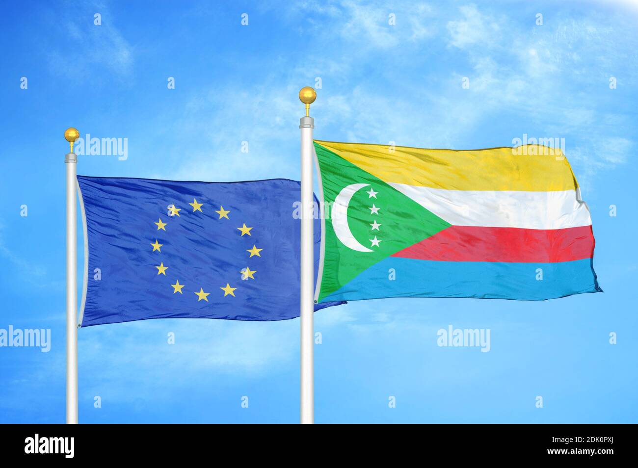 Union of comoros flag hi-res stock photography and images - Alamy