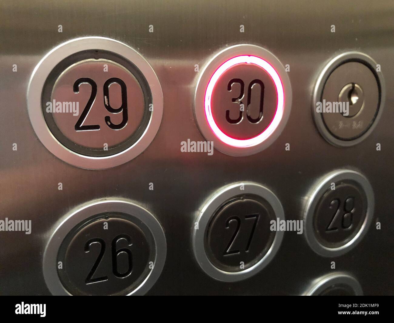 Elevator numbers hi-res stock photography and images - Alamy