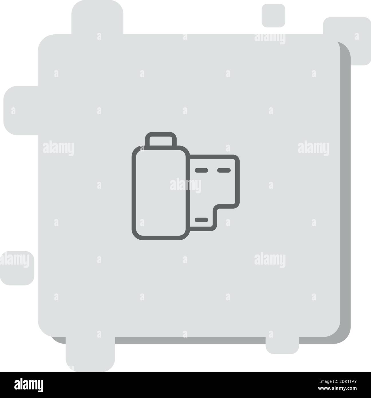 camera roll vector icon modern simple vector illustration Stock Vector ...