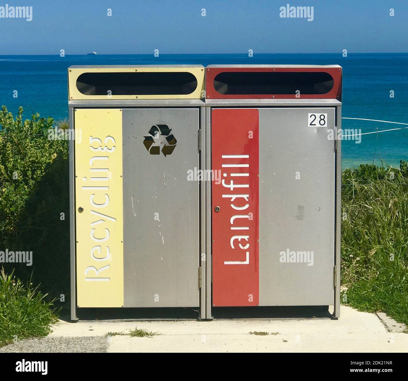 Garbage recycling bin australia hi-res stock photography and images - Alamy