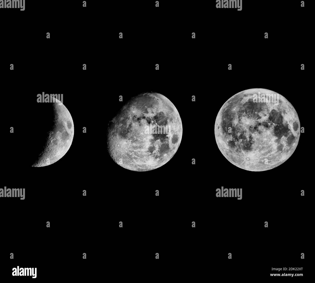 Full moon shape Black and White Stock Photos & Images - Alamy