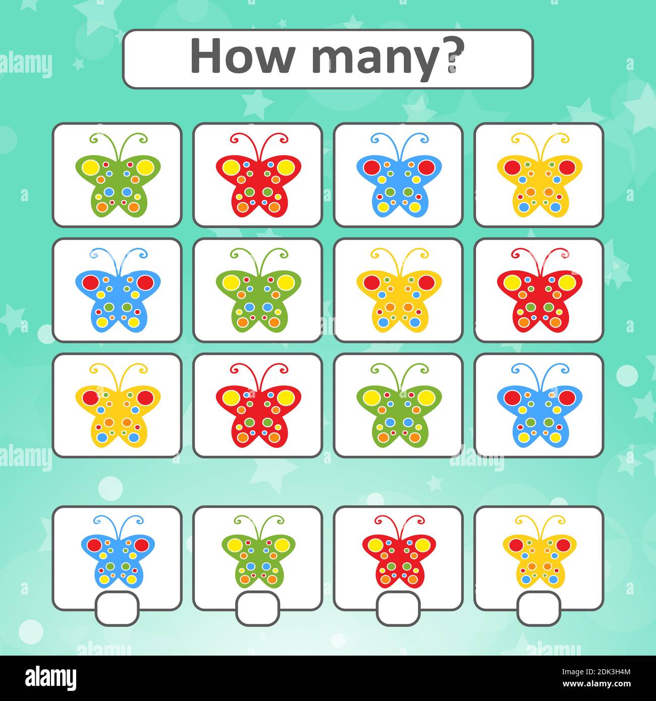 Counting game for preschool children for the development of ...