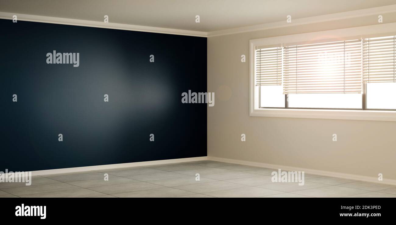 Empty living room background hi-res stock photography and images - Alamy