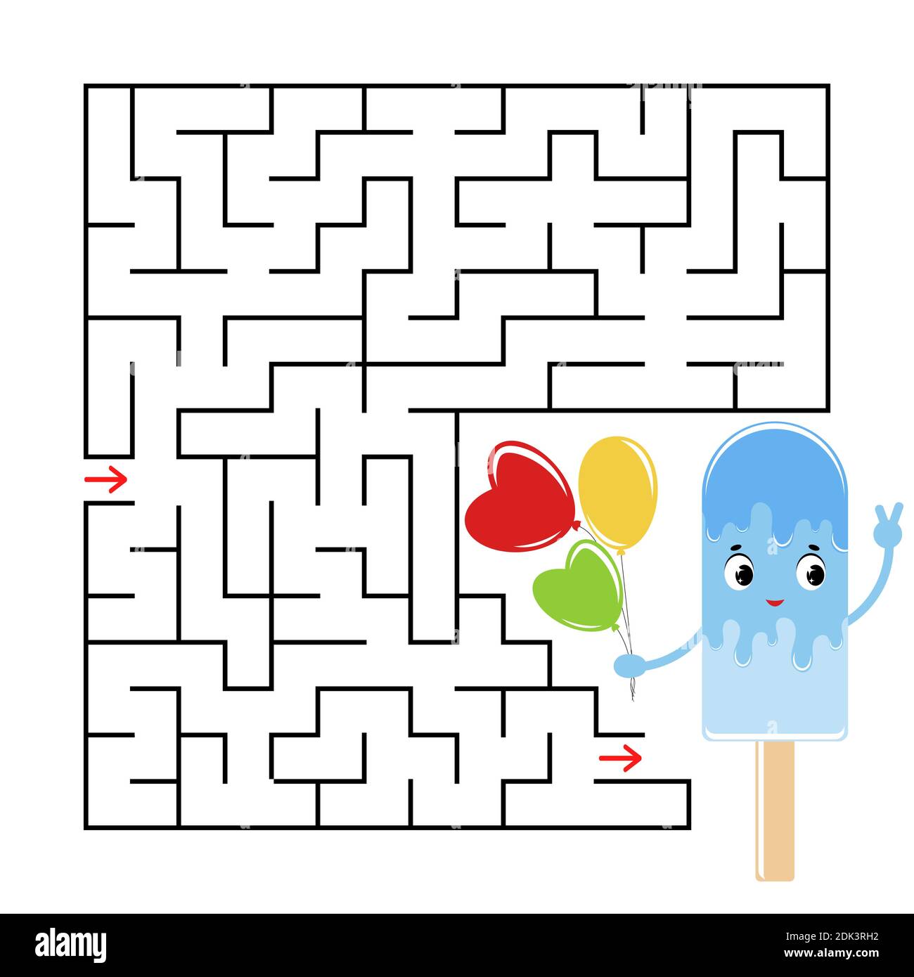 Ice Cream Maze High Resolution Stock Photography and Images - Alamy