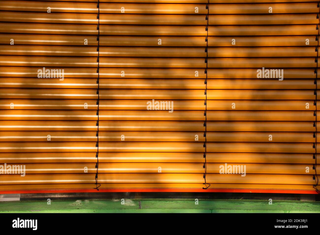 Yellow Louvre Window Blinds High Resolution Stock Photography and ...
