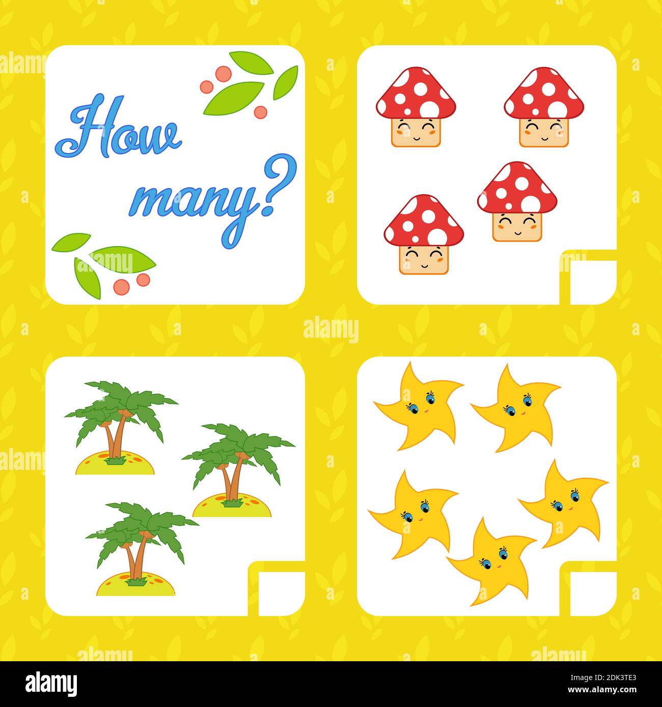 Counting game for preschool children for the development of ...