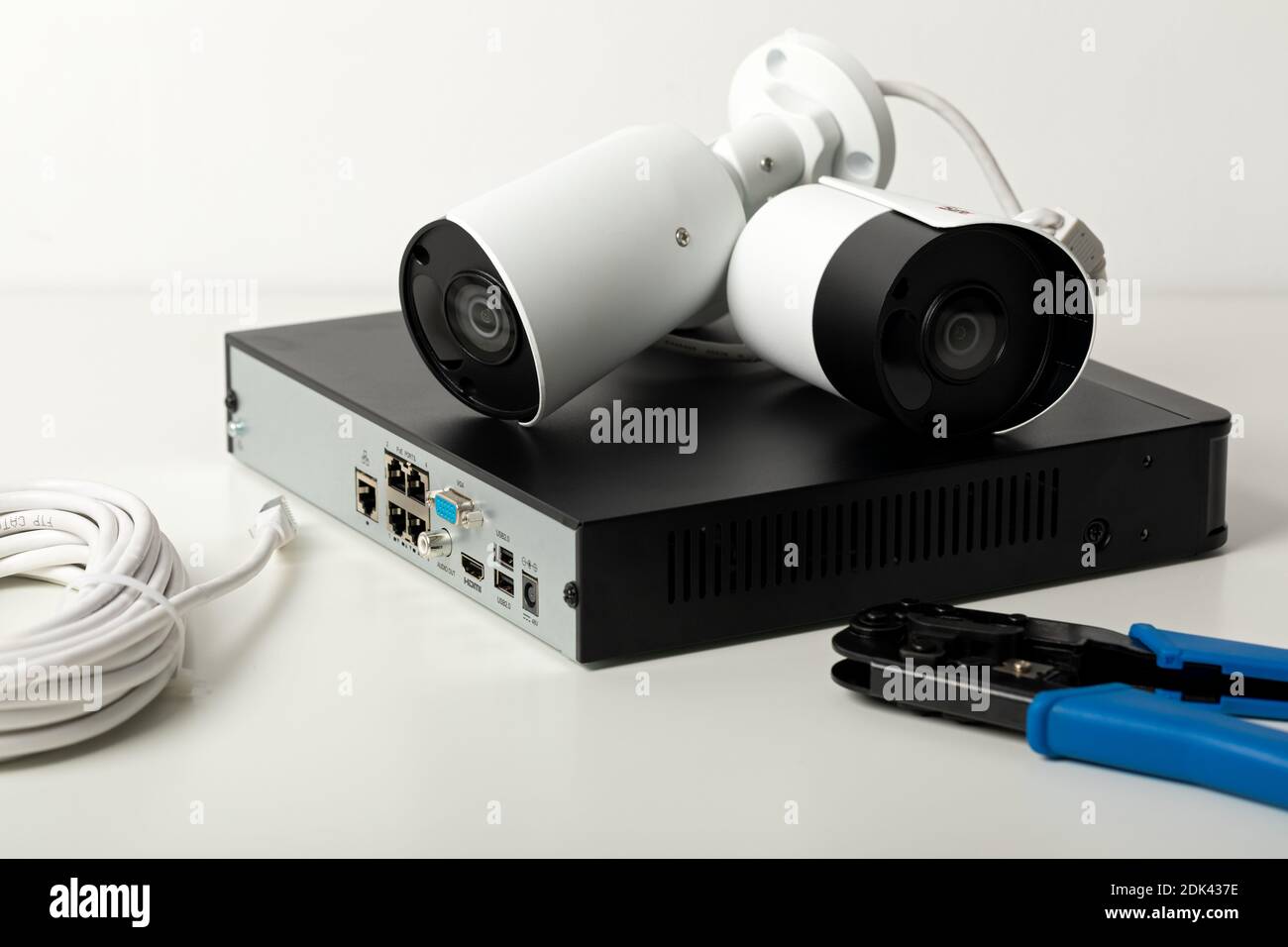 Picture of video surveillance installation for safety home - security ...