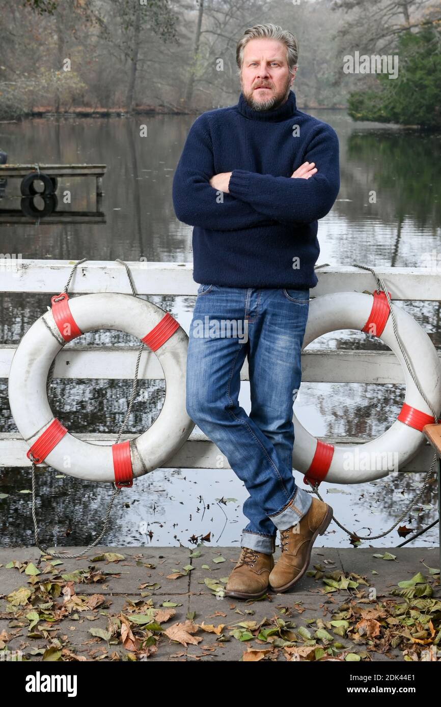 Berlin, Germany. 02nd Dec, 2020. Actor Martin Luding (49) during a walk ...